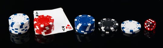 A deck of cards laid out stock image. Image of spades - 16810367