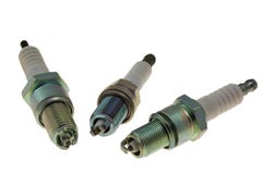 Different Types Of Spark Plugs In Profile Stock Image - Image: 23398961