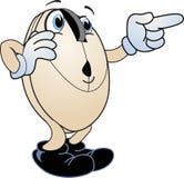 Worried mouse stock vector. Illustration of back, escape - 40246998