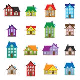 Blue Vector House Illustration 29267320 - Megapixl