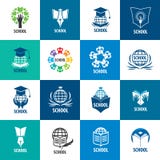 School Logo Stock Vector - Image: 52282038
