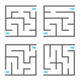 Small mazes stock vector. Illustration of hope, complicated - 8596307