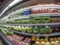 Fresh Supermarket Department Editorial Stock Photo - Image of produce ...