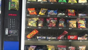 Vending Machine, Chips, Cookies, Candy Stock Video - Video of crackers ...