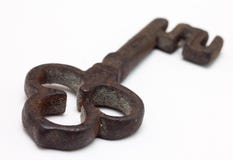 Vieille clé photo stock. Image du garantie, vieux, seul - 18655224