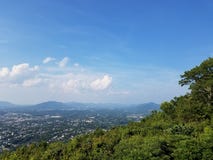 City view from up High stock photo. Image of sprawling - 19906972