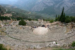 Greece: Delphi stock photo. Image of greece, historic, temple - 581422