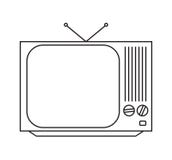 Old Tv Outline Stock Photos, Images, & Pictures - 63 Images
