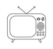 Old Tv Outline Stock Photos, Images, & Pictures - 63 Images