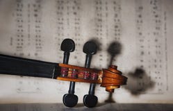 Vintage Musical Instruments Retro Stock Photo - Image of classical ...