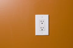 A 110 volt wall outlet stock photo. Image of appliance - 3968624