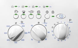 6+ Button control washing machine panel Free Stock Photos - StockFreeImages