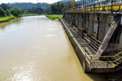River Intake stock photo. Image of intake, river, pipe - 5285796