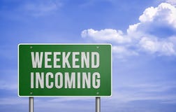 HAPPY WEEKEND stock illustration. Image of wallpaper - 41618435