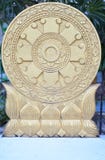 Wheel Of Dhamma Of Buddhism Stock Photo - Image: 20633564