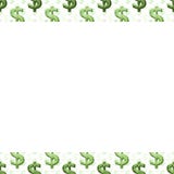 Money Borders stock image. Image of pattern, dollar, green - 29744023