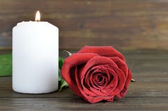 Condolence Candle Stock Photos - Royalty Free Stock Images