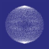 Abstract Chaotic Pattern With Colorful Irregular Shapes. Red Green Blue ...