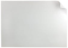 A4 White Page With Corner Royalty Free Stock Photo - Image: 10598115