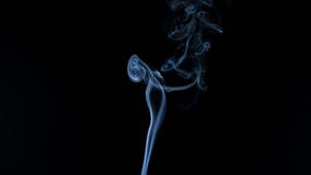 White Smoke Filling The Screen Stock Footage - Video of slowmotion ...
