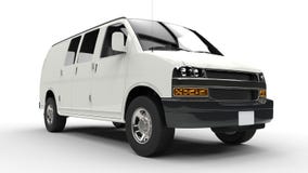 White van front stock image. Image of head, courier, send - 6268041
