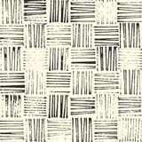 Abstract Wicker Black And White Pattern. Seamless Vector Pattern. Stock ...