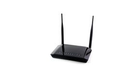 Router On Fire Stock Photography - Image: 22367852