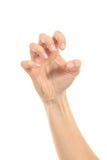 Claw hand stock image. Image of lighted, hooked, paper - 7691943