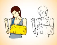 Broken Arm Cartoon Stock Photos, Images, & Pictures - 260 Images