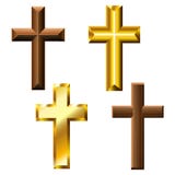 Gold Cross Royalty Free Stock Image - Image: 20333896