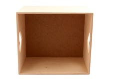 Wooden Box Or Crate Top View Isolated Stock Photo - Image: 39922275