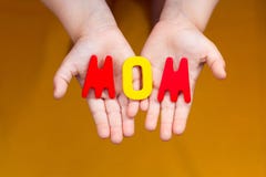 Word MOM stock image. Image of text, wooden, close, cube - 14309917