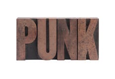 The Word Punk Written In Grunge Cutout Style Stock Vector ...