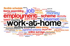 Work From Home Ad Royalty Free Stock Photo - Image: 22545025