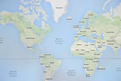 Continental worldmap stock vector. Illustration of clean - 5267653