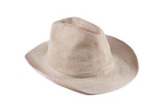 White Cuban Hat Isolated stock image. Image of cool, fashion - 24496225