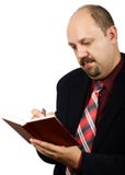 Male Journalist With Notepad Royalty Free Stock Photography - Image ...