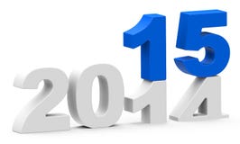 New Year 2015 Stock Illustration - Image: 41196713