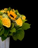 Yellow Lilies Bouquet Stock Image - Image: 1833151