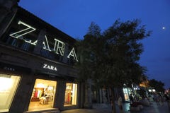 ZARA store in hangzhou editorial image. Image of urban - 40226590