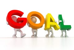 Team-Ziel Lizenzfreie Stockfotografie - Bild: 12468617