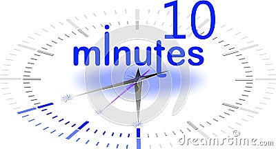 10 Minutes Stock Images - Image: 22890394