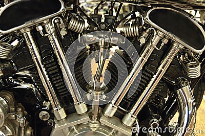 1000cc Engine Royalty Free Stock Image - Image: 3108046