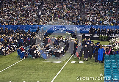 2008 Georgia State University Graduation Ceremony Editorial Image ...