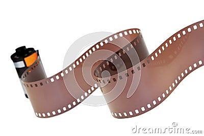35mm Classic Negative Film Roll Isolated Stock Images - Image: 18835554