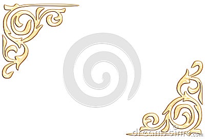 3D Border Stock Photos - Image: 1386223