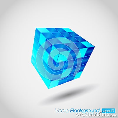 3D Cube Vector Royalty Free Stock Photo - Image: 16505605