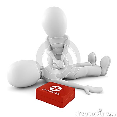 3d Man Providing First Aid Support Editorial Stock Photo - Image: 15656403