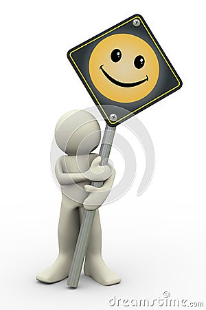 Smiley Holding Sign Stock Illustrations – 1,047 Smiley Holding Sign ...