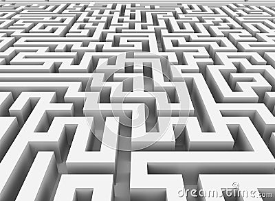 3d Maze Royalty Free Stock Images - Image: 25355749